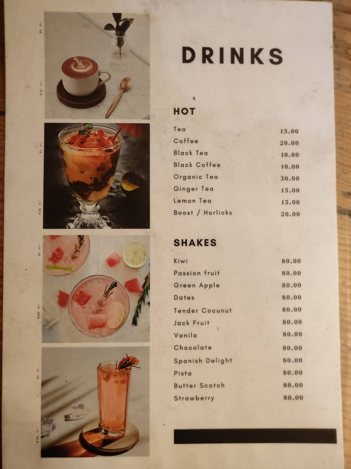 Menu at Tea world, Aluva, opposite CA Hospital