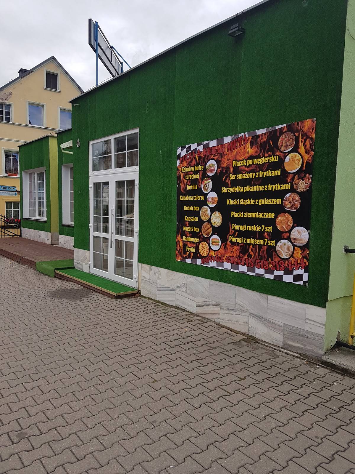 Menu at Amfora restaurant, Kudowa-Zdrój