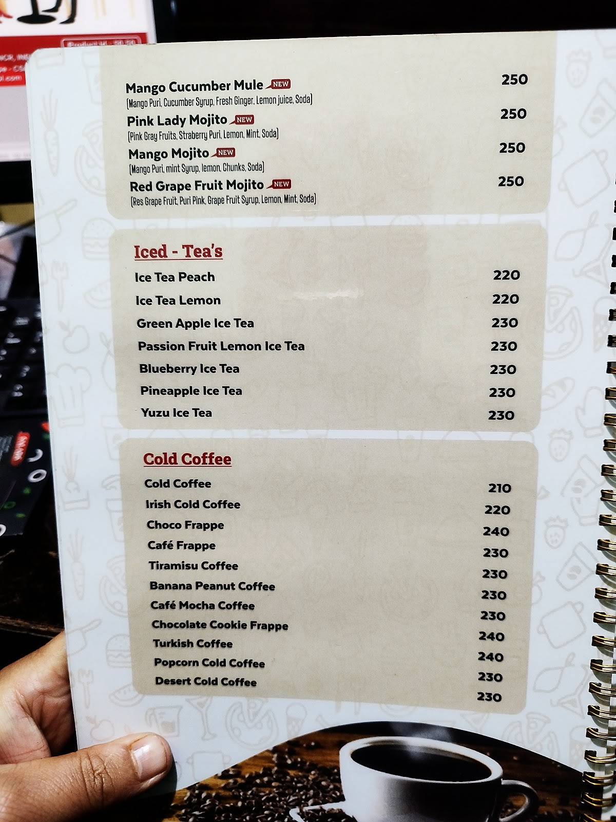 Menu at Amigo's Foods & Hospitalities, Srinagar, opp. Amar Singh College