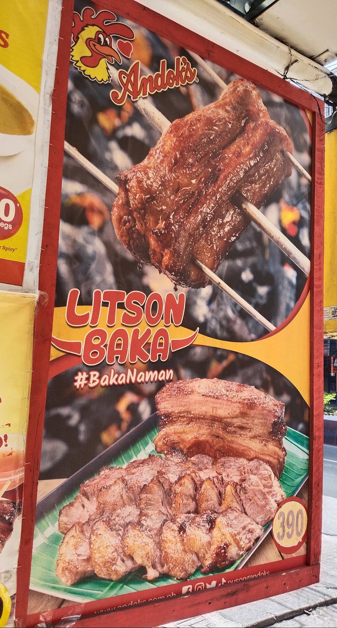 Menu at Andok's Litson (Oxford Branch) restaurant, Quezon City, 891 ...
