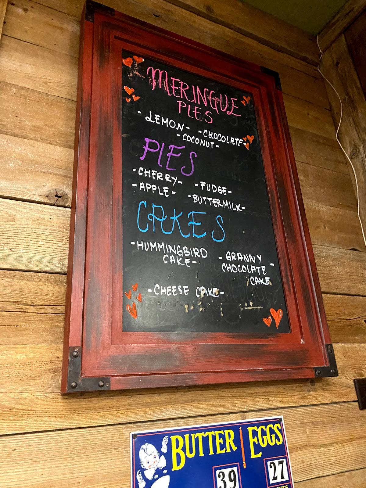 Menu at Andy's Kitchen restaurant, Corpus Christi