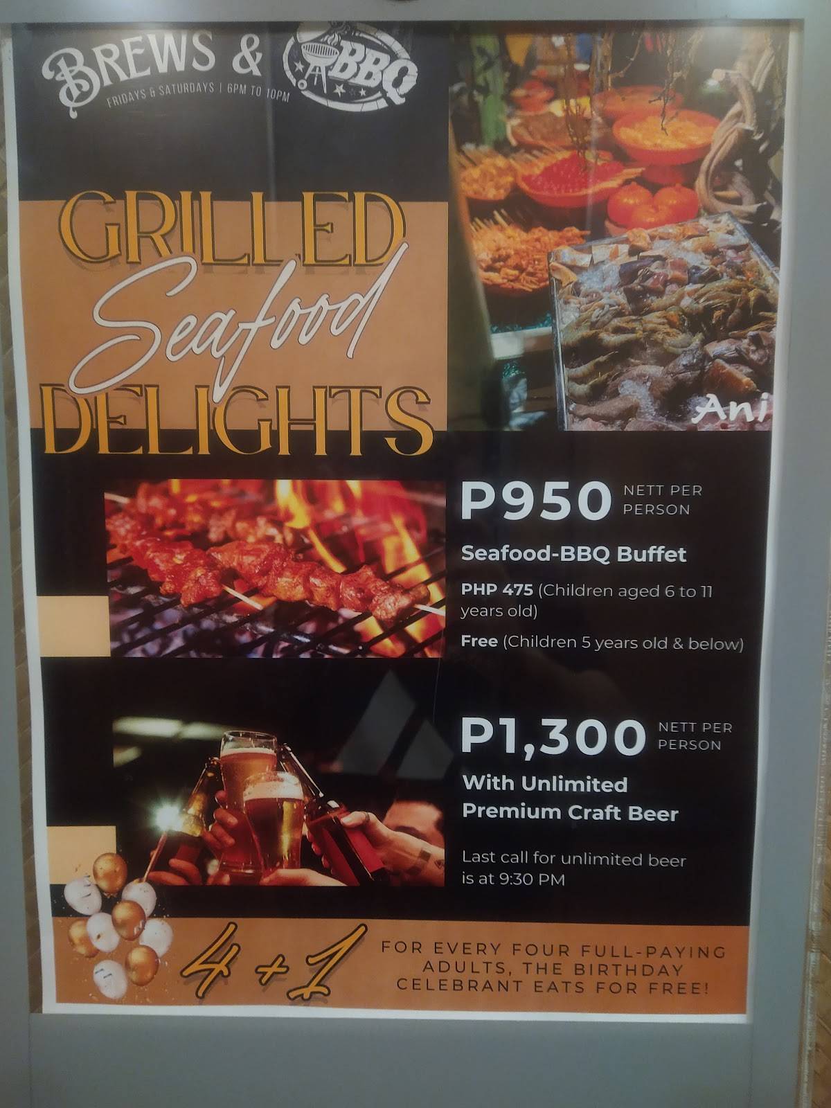 Menu at Ani Restaurant, Mandaue City