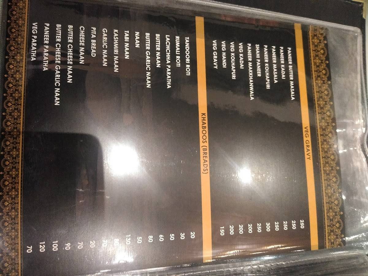 Menu at Arabian Dastar, Mumbai, Ghatkopar - Mankhurd Link Rd
