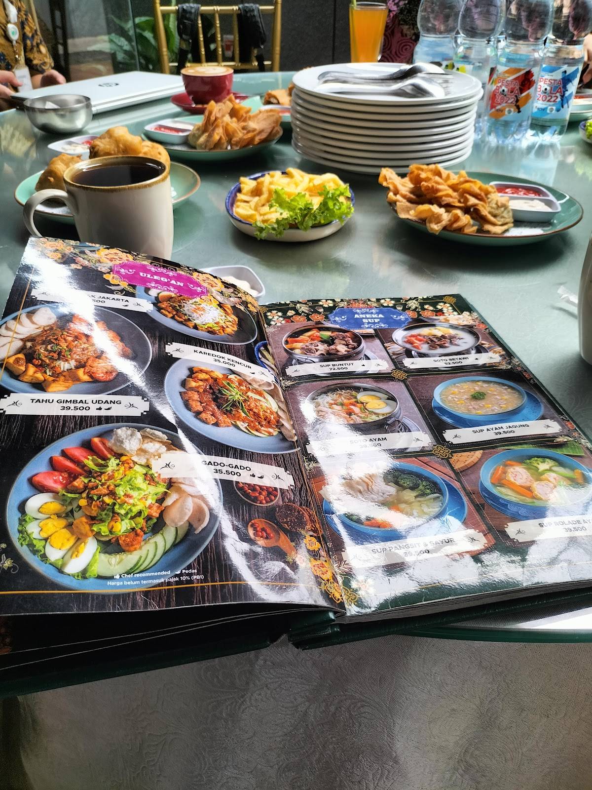 Menu at Aroem Restaurant & Ballroom, Semarang