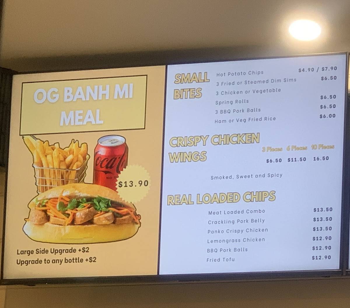 Menu at Real Rolls restaurant, Woodville North, 171c Hanson Rd