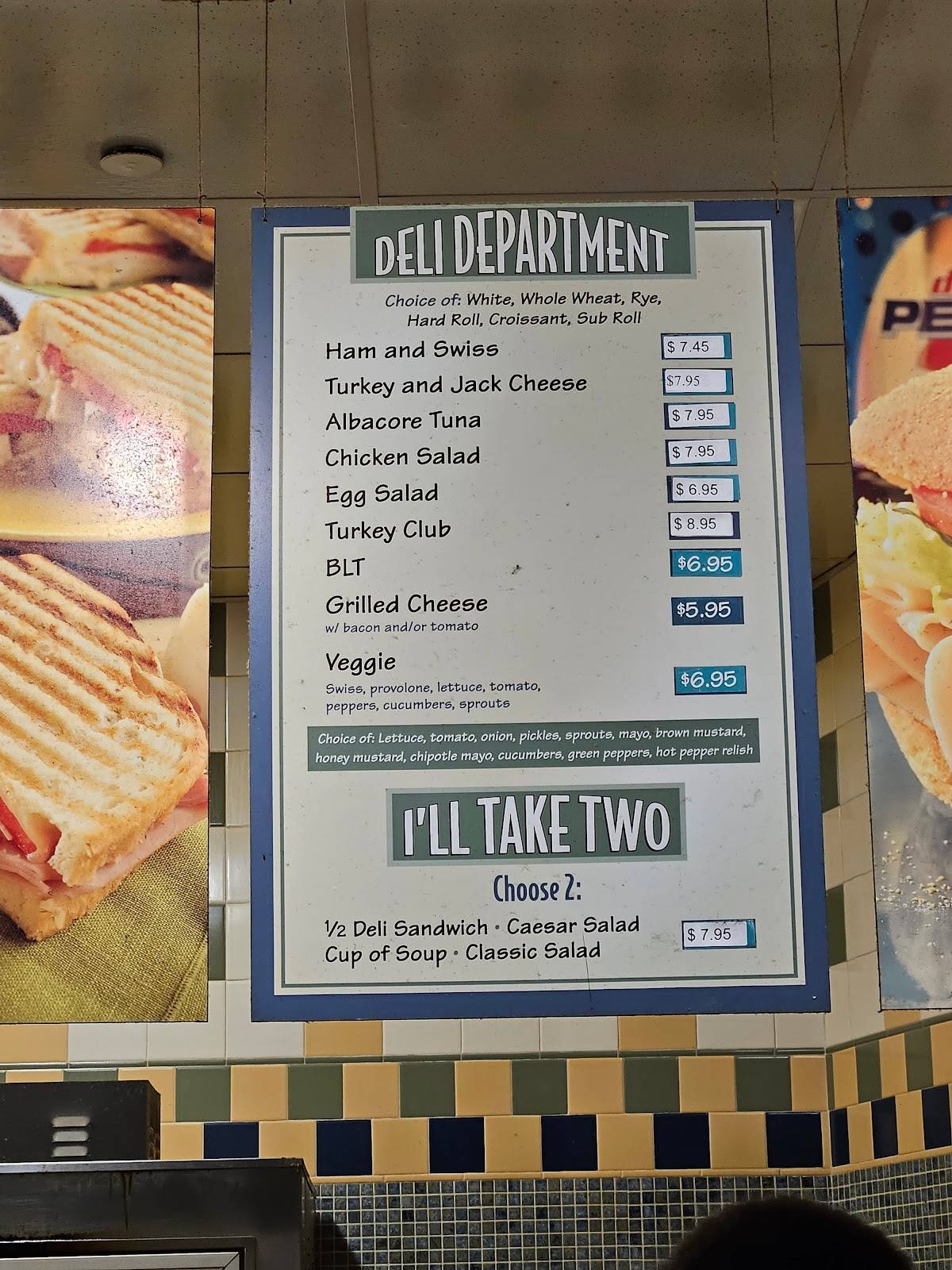 Menu at Atrium Cafe, Neptune City