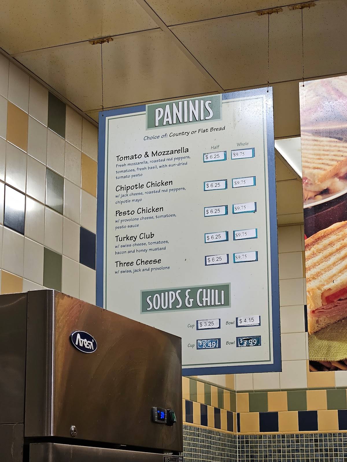 Menu at Atrium Cafe, Neptune City