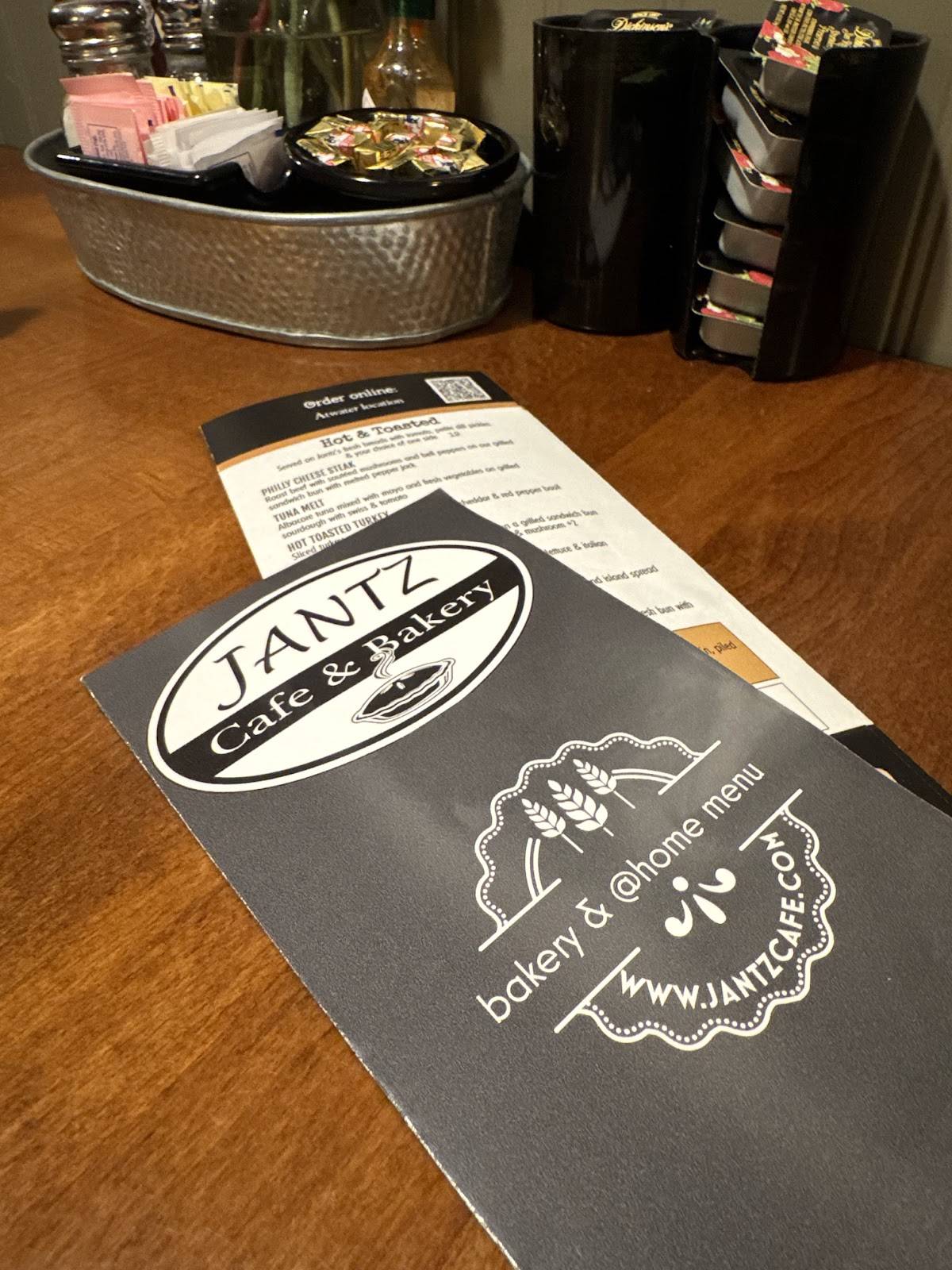 Menu at Jantz Café & Bakery, Atwater, 987 Bellevue Rd