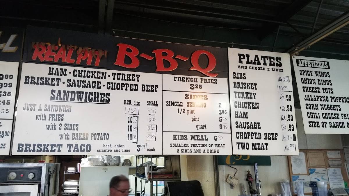 Menu at Bullfrog Grill BBQ, Fort Worth