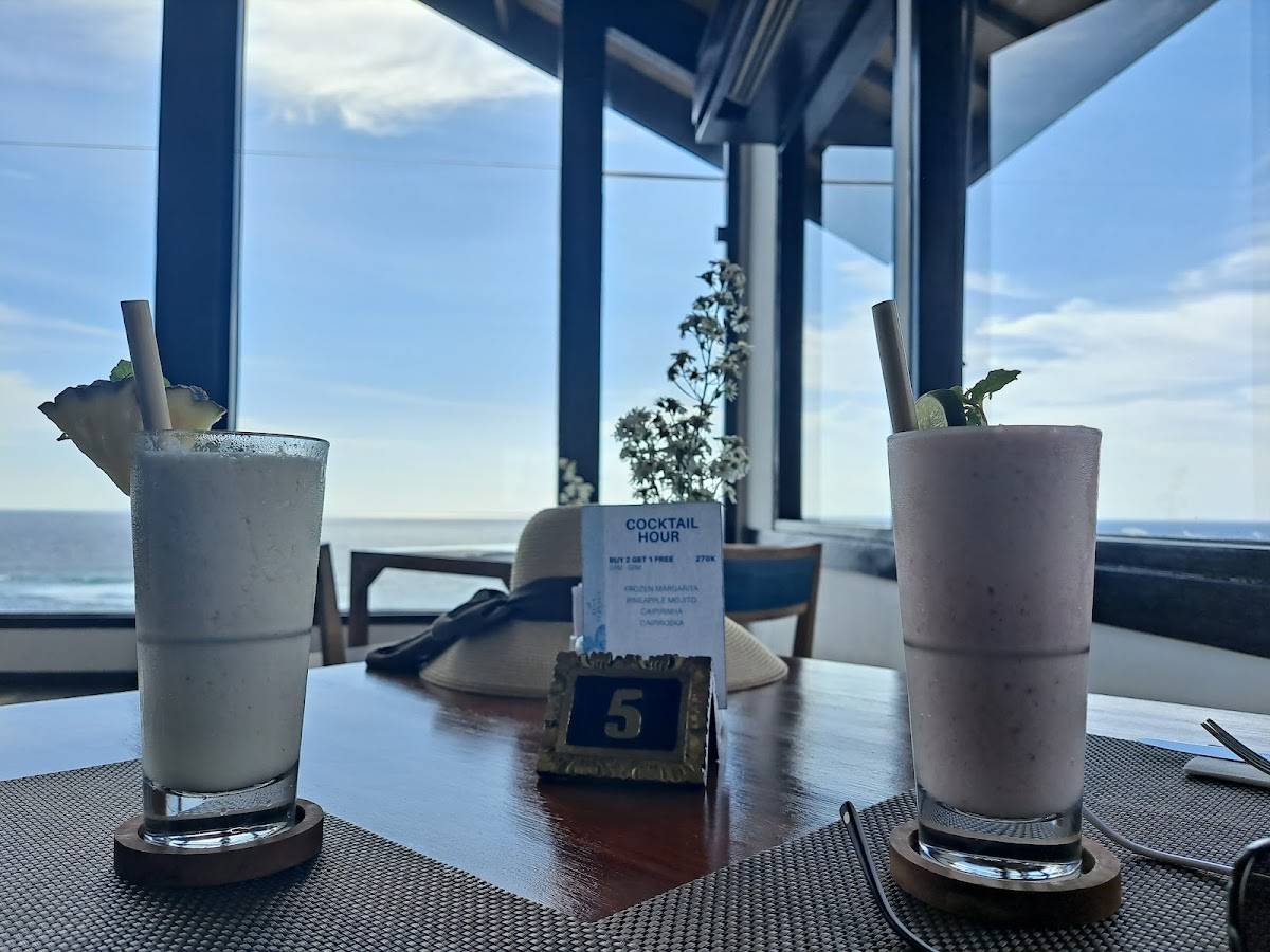 Menu at BLUE TERRACE restaurant, Pecatu