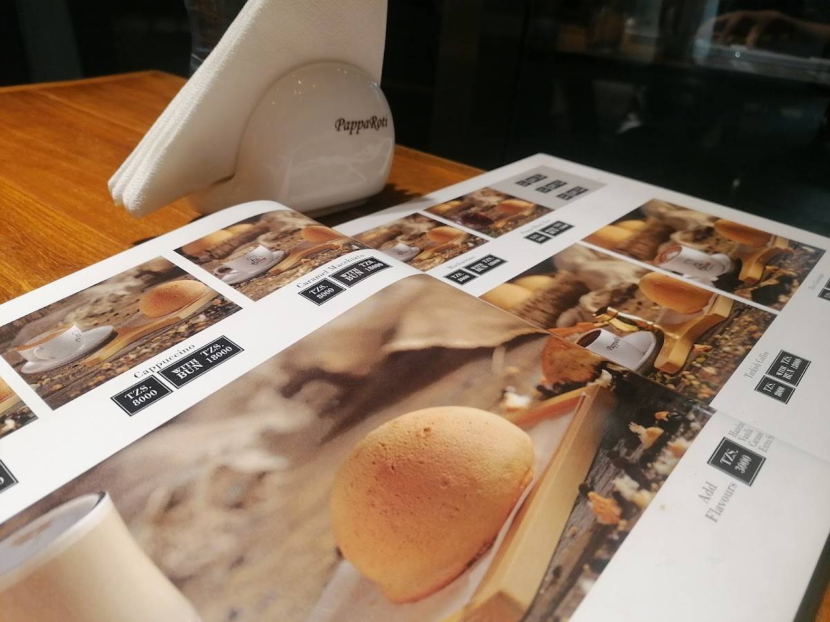 Menu at Baba Roti restaurant, Bradford