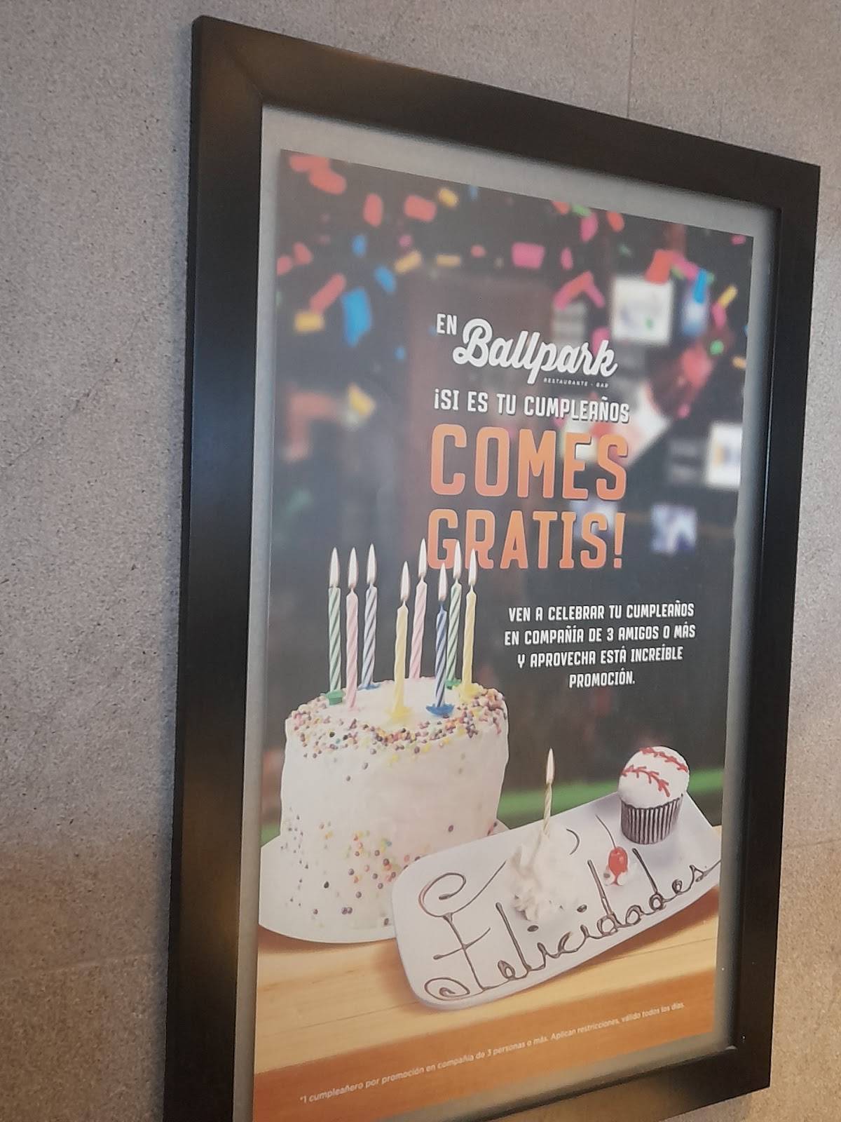 Menu at Ballpark restaurant, Hermosillo, Blvd. Luis Donaldo Colosio ...