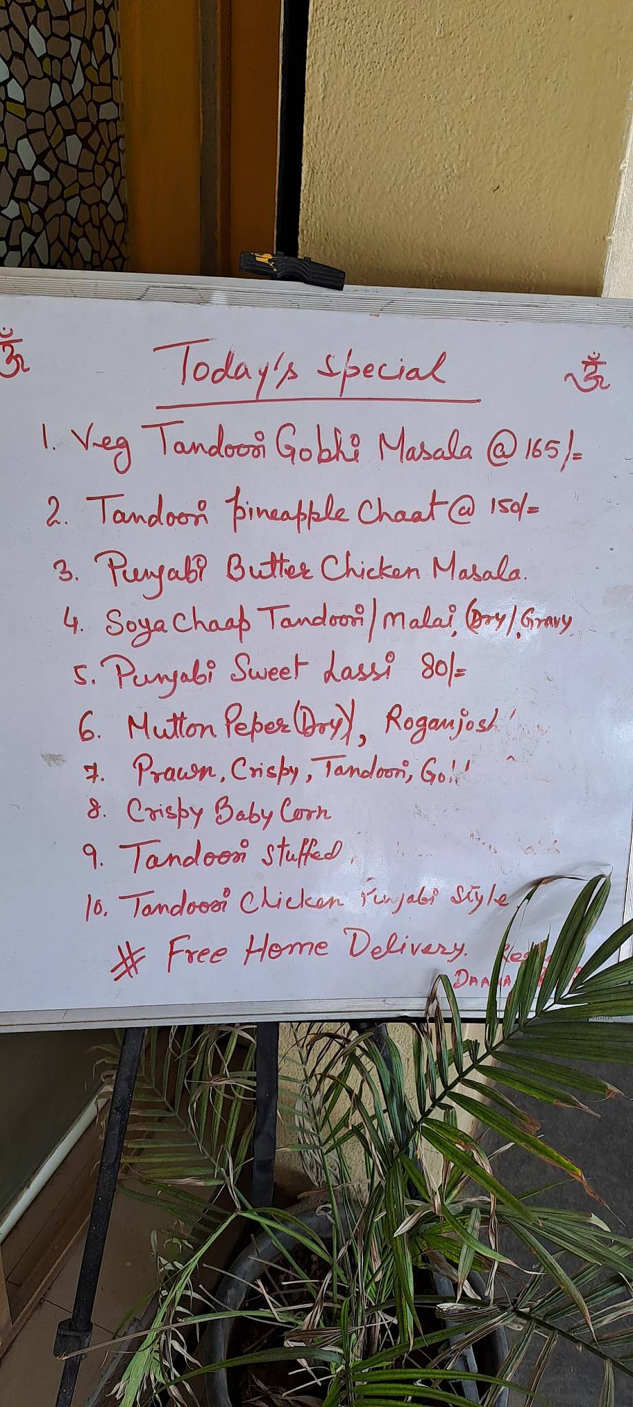 Menu at Bangalore House Restaurant, Bengaluru