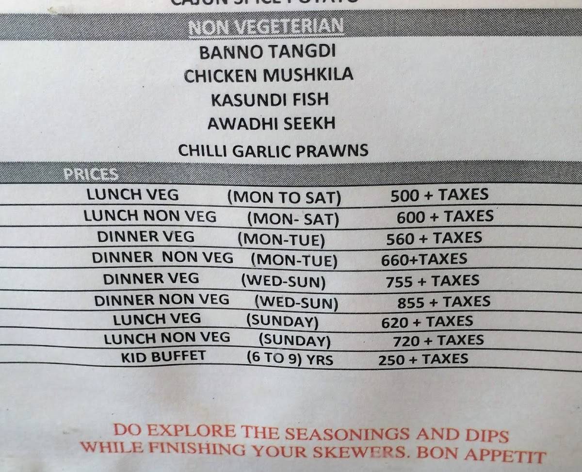 Menu at Barbeque Nation - Koramangala, Bengaluru, 86