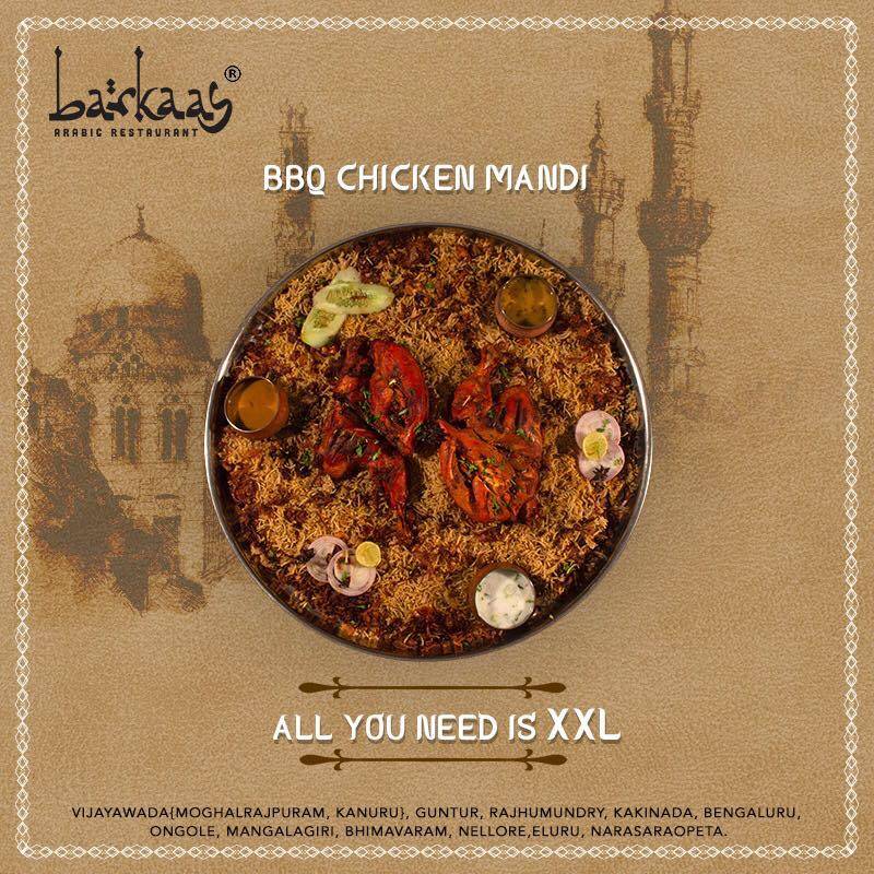 Menu at Barkaas Arabic Restaurant, Nellore