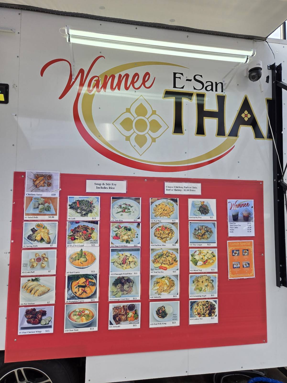 Menu at Battle Ground Station - Food Carts restaurant, Battle Ground
