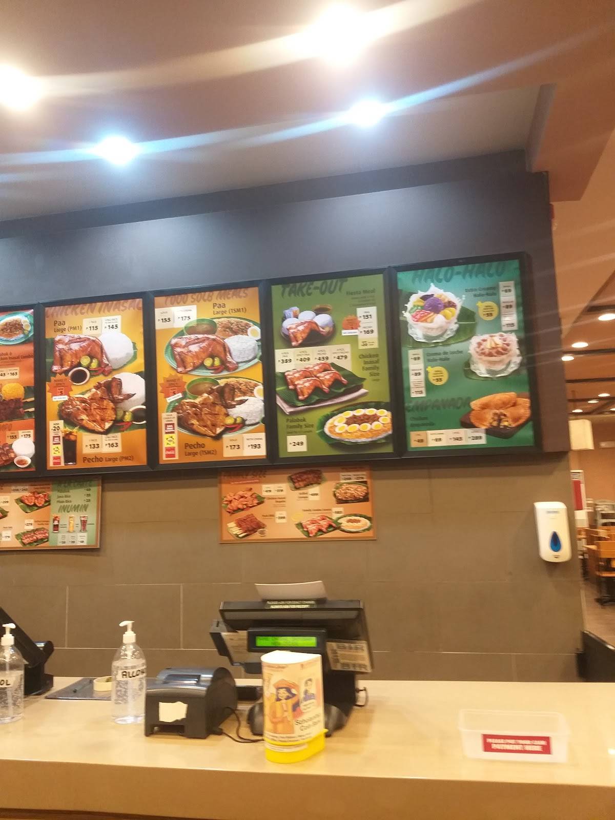 Menu at Mang Inasal restaurant, Bayugan City, Purok 15 1