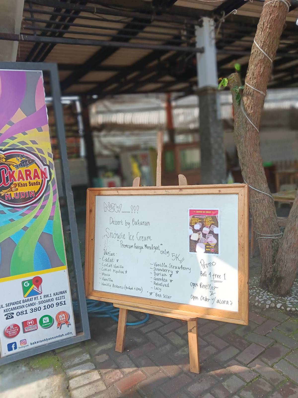 Menu at Bebek& Ayam Bakar Khas Sunda H. Udin restaurant, Sidoarjo