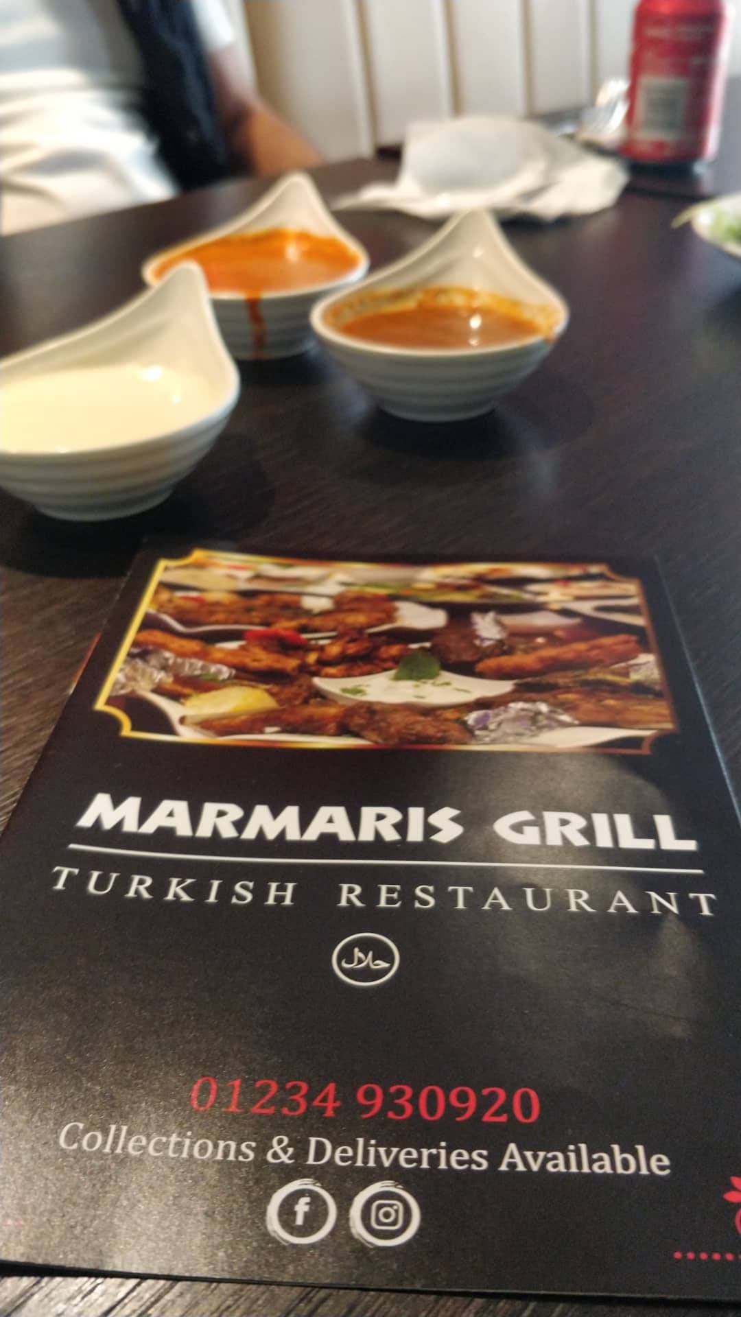 Menu at Marmaris Grill Turkish Restaurant, Bedford