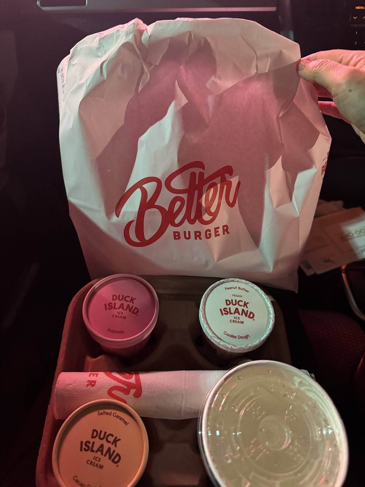 Carta del restaurante Better Burger Botany, Auckland