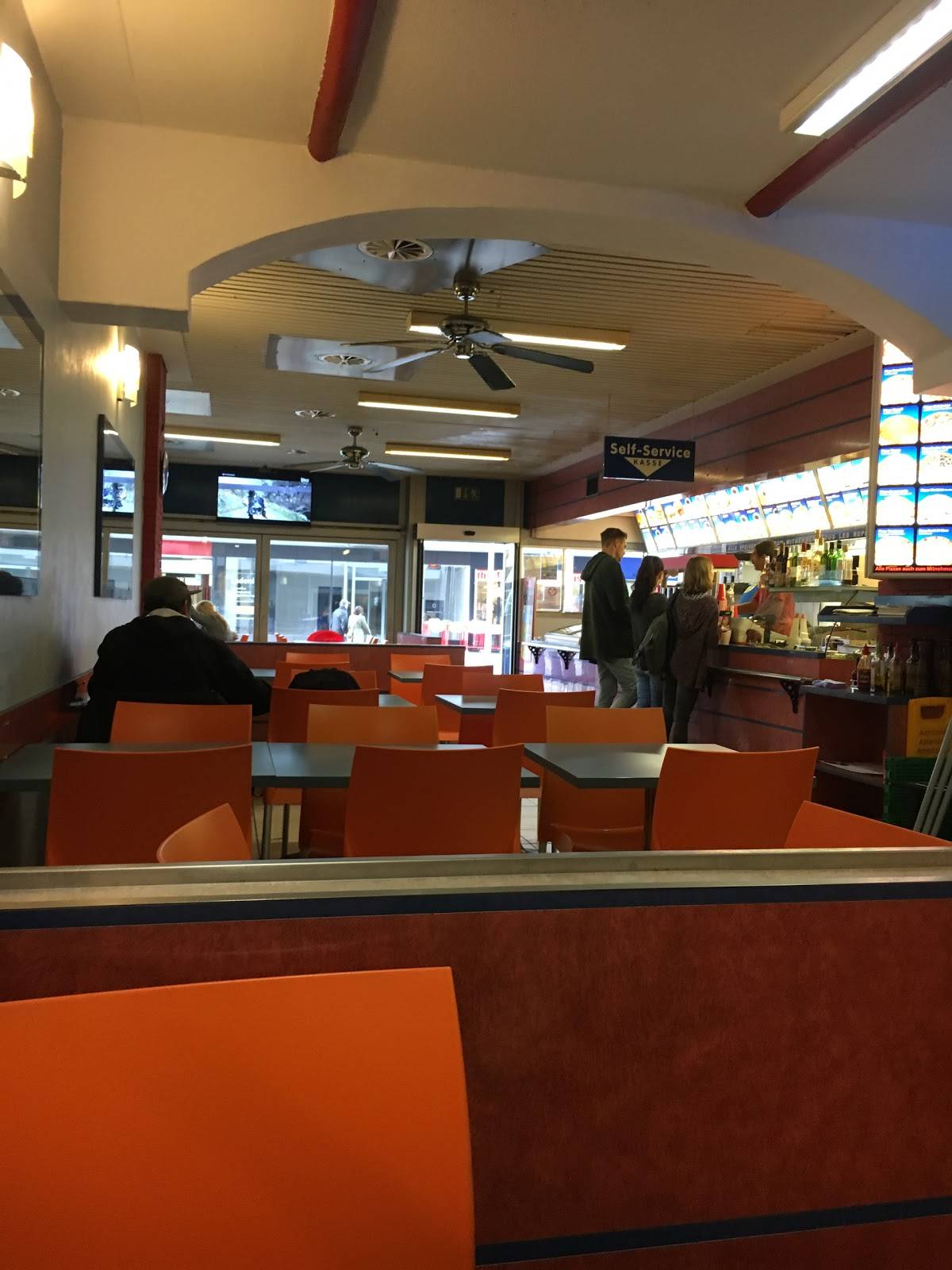 Speisekarte von Bigg's, Biel