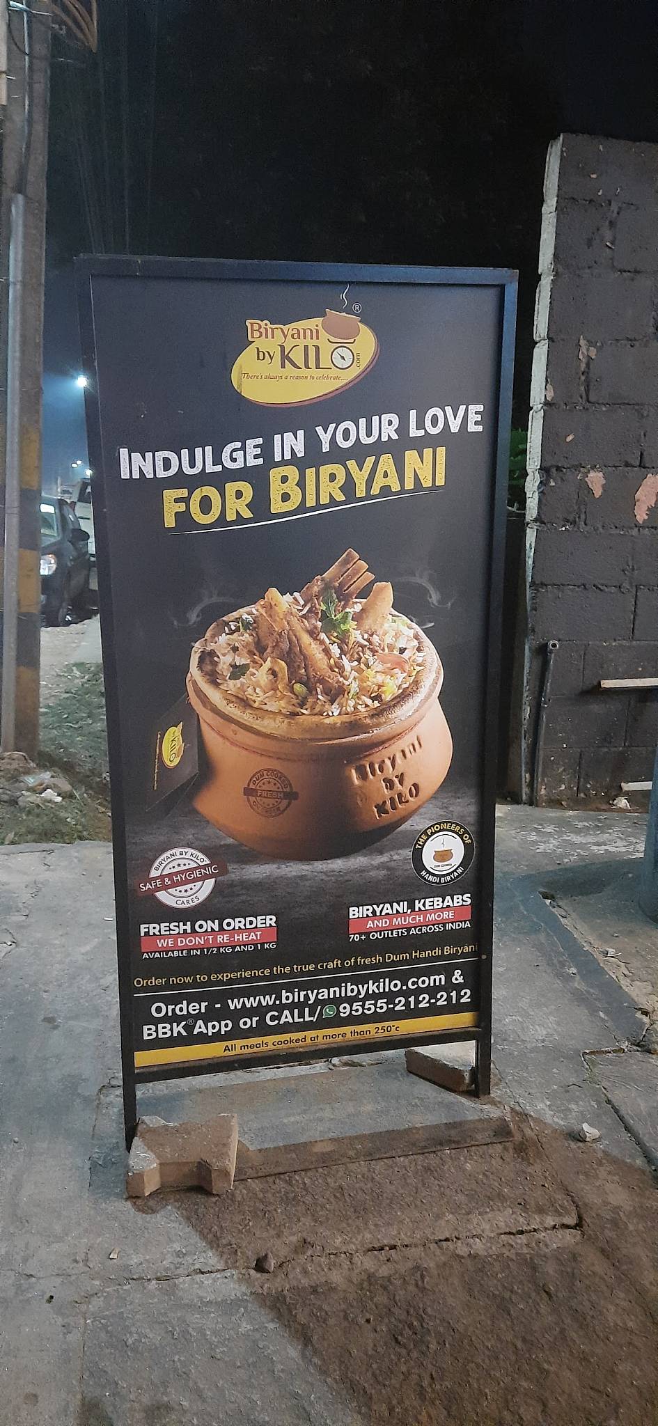 Menu at Biryani By Kilo - Mysore, Mysuru