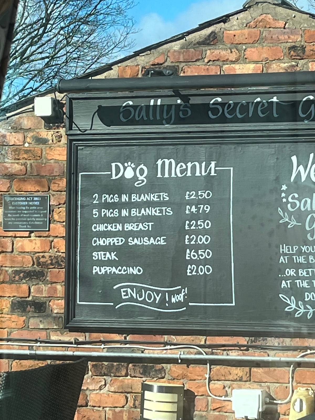 Menu at Bootle Arms pub & bar, Liverpool