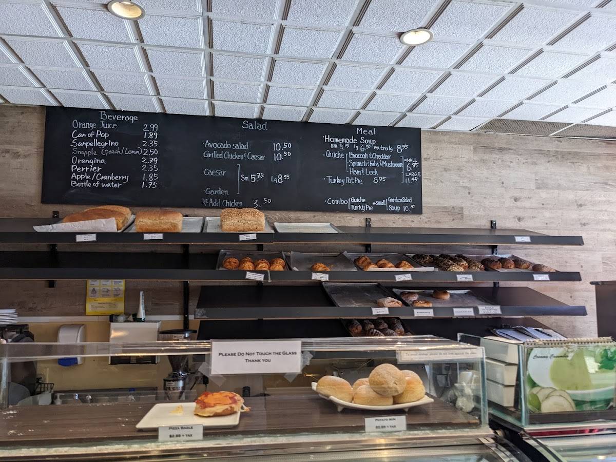 Menu at Bread & Roses Bakery Cafe, Toronto, Bloor St W