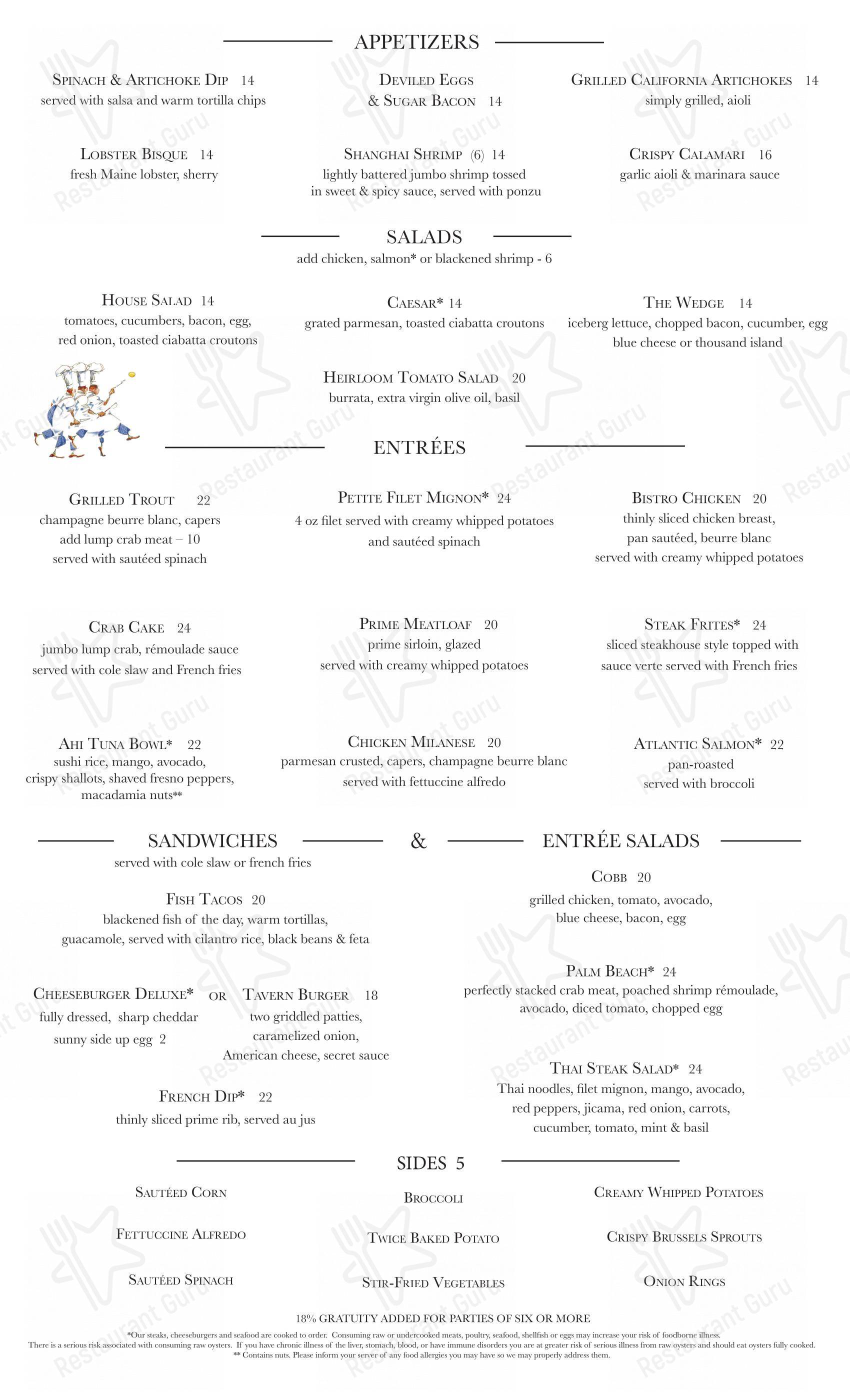 Menu at BrickTop's - Franklin Cool Springs restaurant, Franklin, W ...