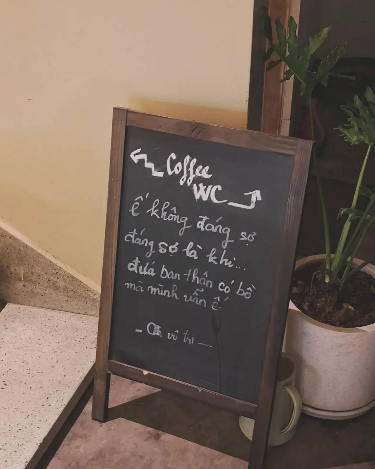 Menu at CÀ VIẾT HOA cafe, Ho Chi Minh City