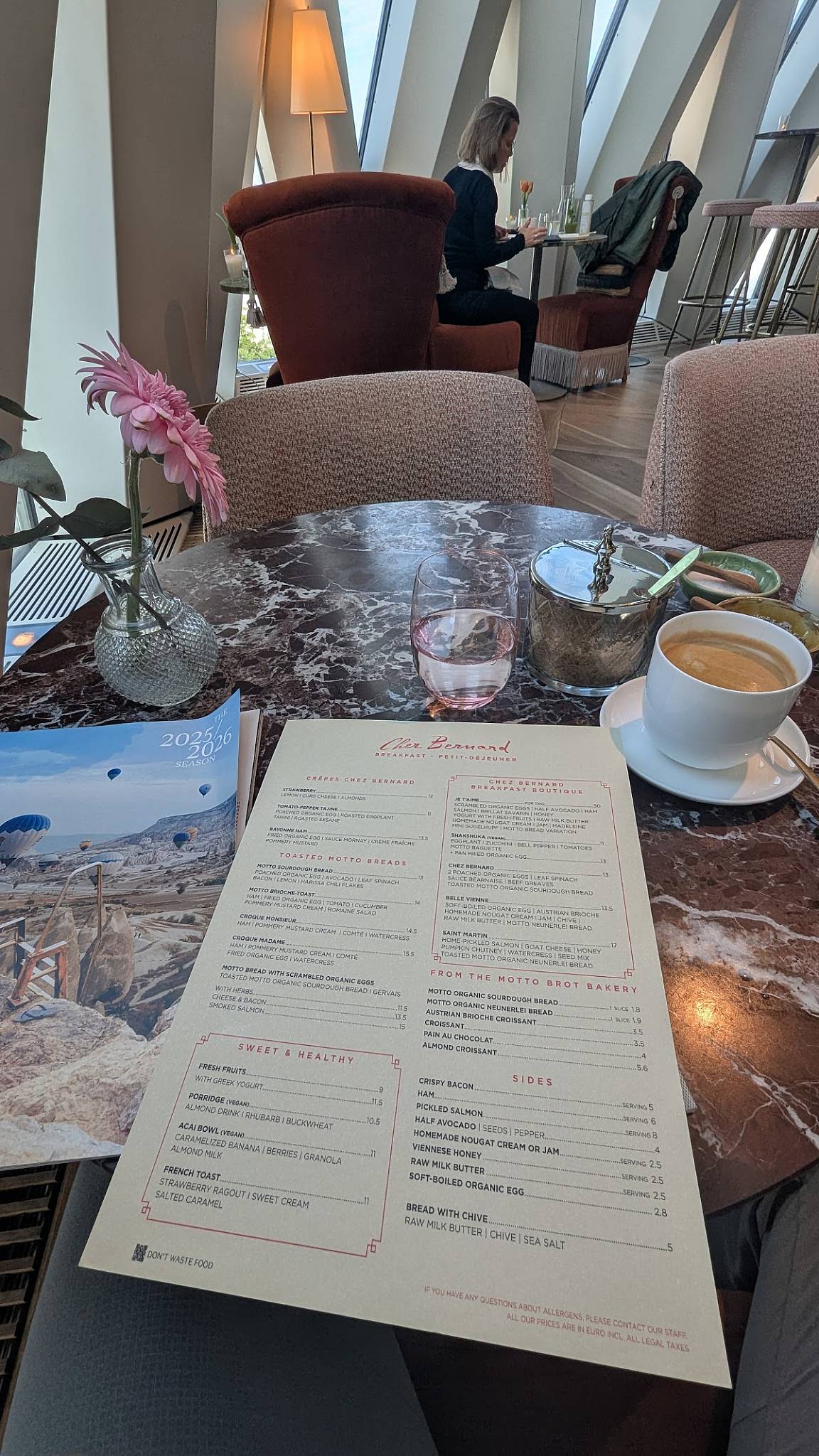 Menu au CHEZ BERNARD Restaurant et Bar, Vienne