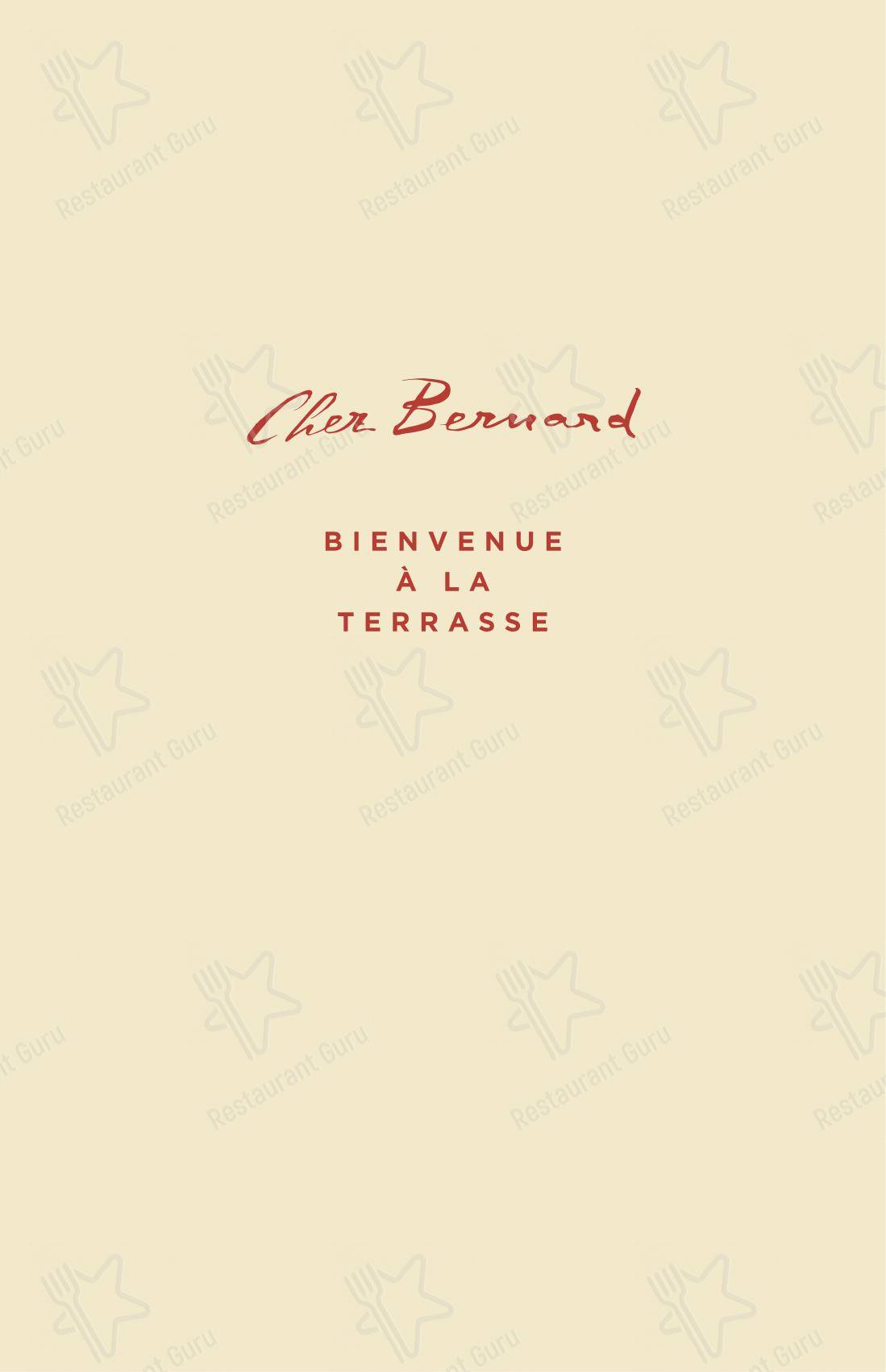Menu au CHEZ BERNARD Restaurant et Bar, Vienne