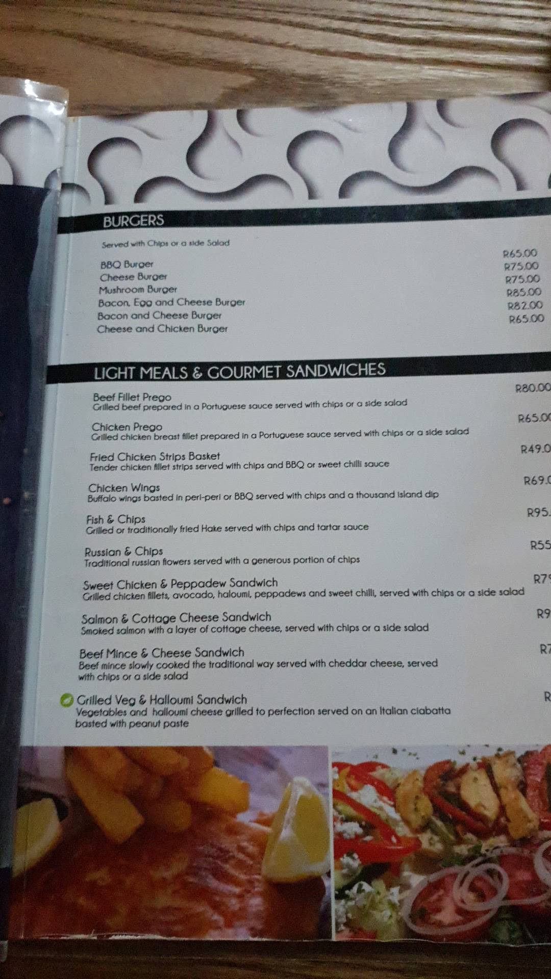 Menu at COFI - Savannah Mall pub & bar, Polokwane
