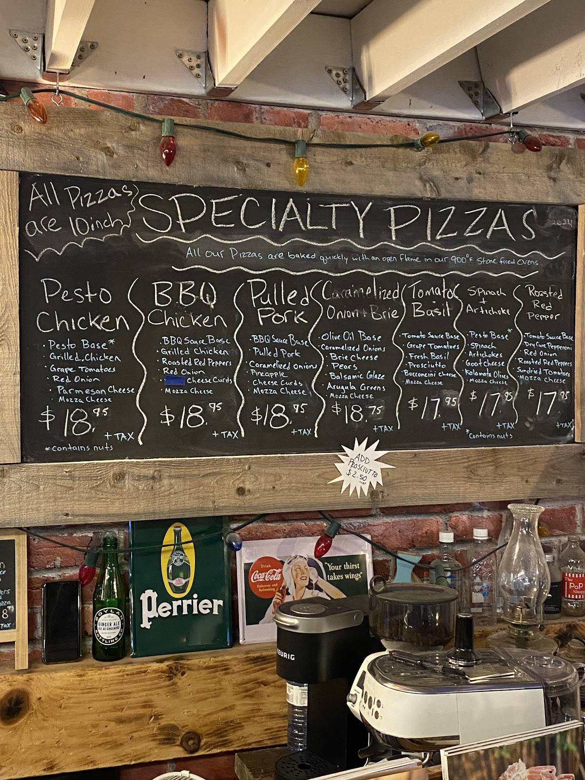 Menu at Cabin Six Pizza restaurant, Clarenville