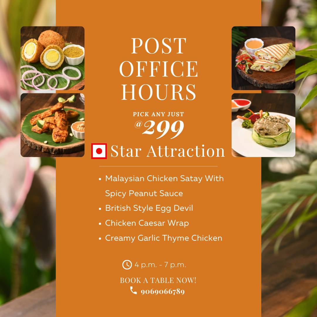 Menu at Bel Posto The Cafe, Hyderabad, Road 44
