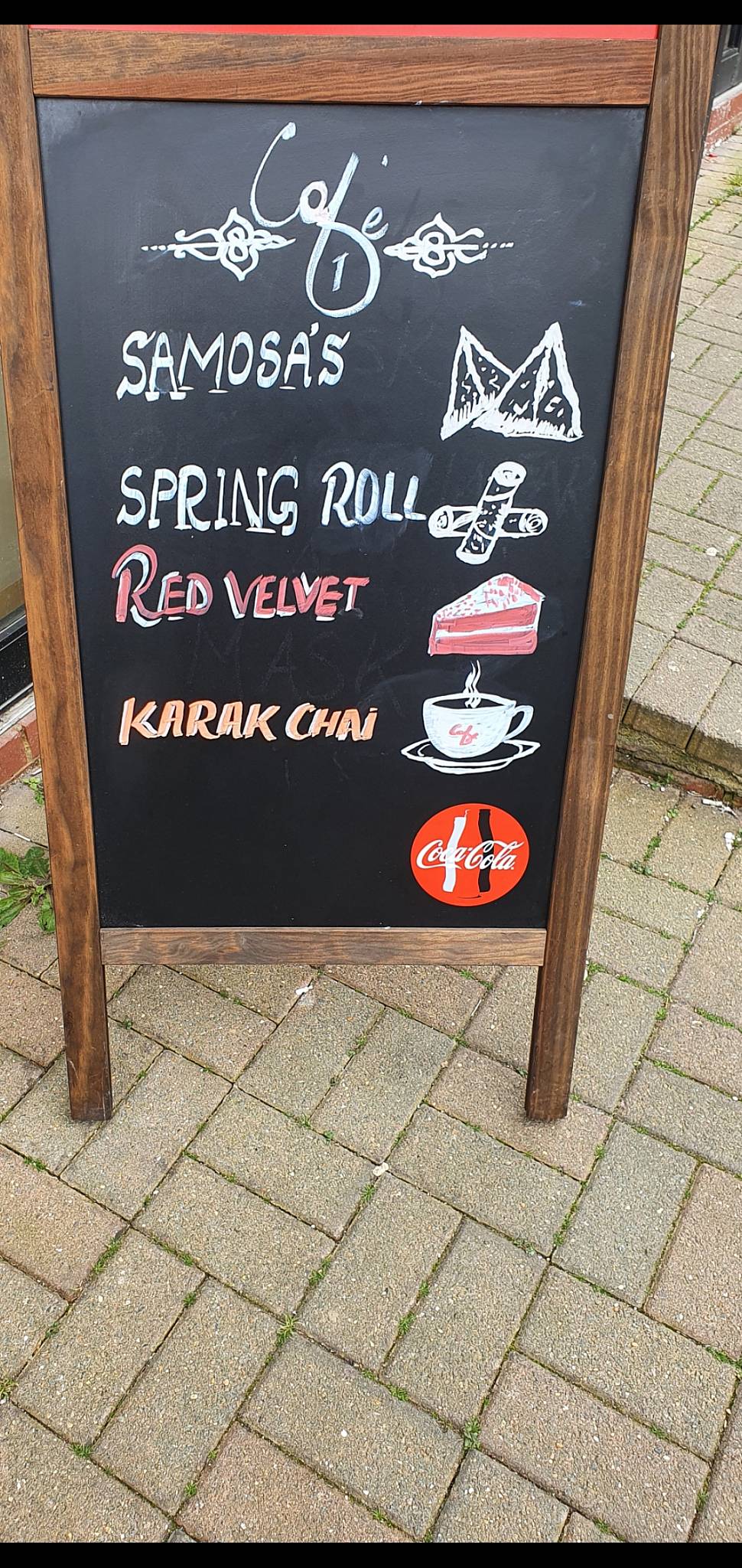Menu at Café 1 cafe, Luton