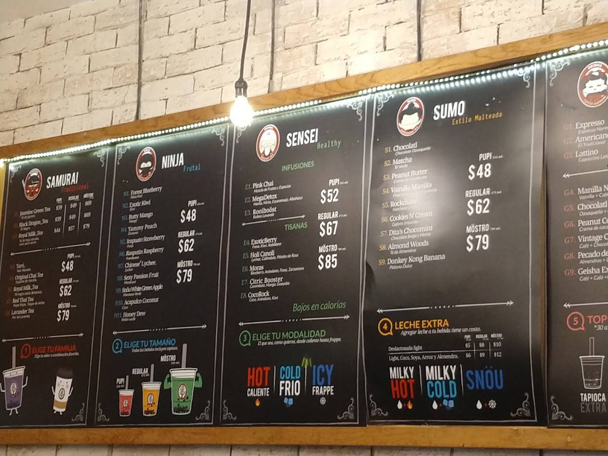 Carta del café Cassava Roots Tezontle, Ciudad del México, Canal del ...