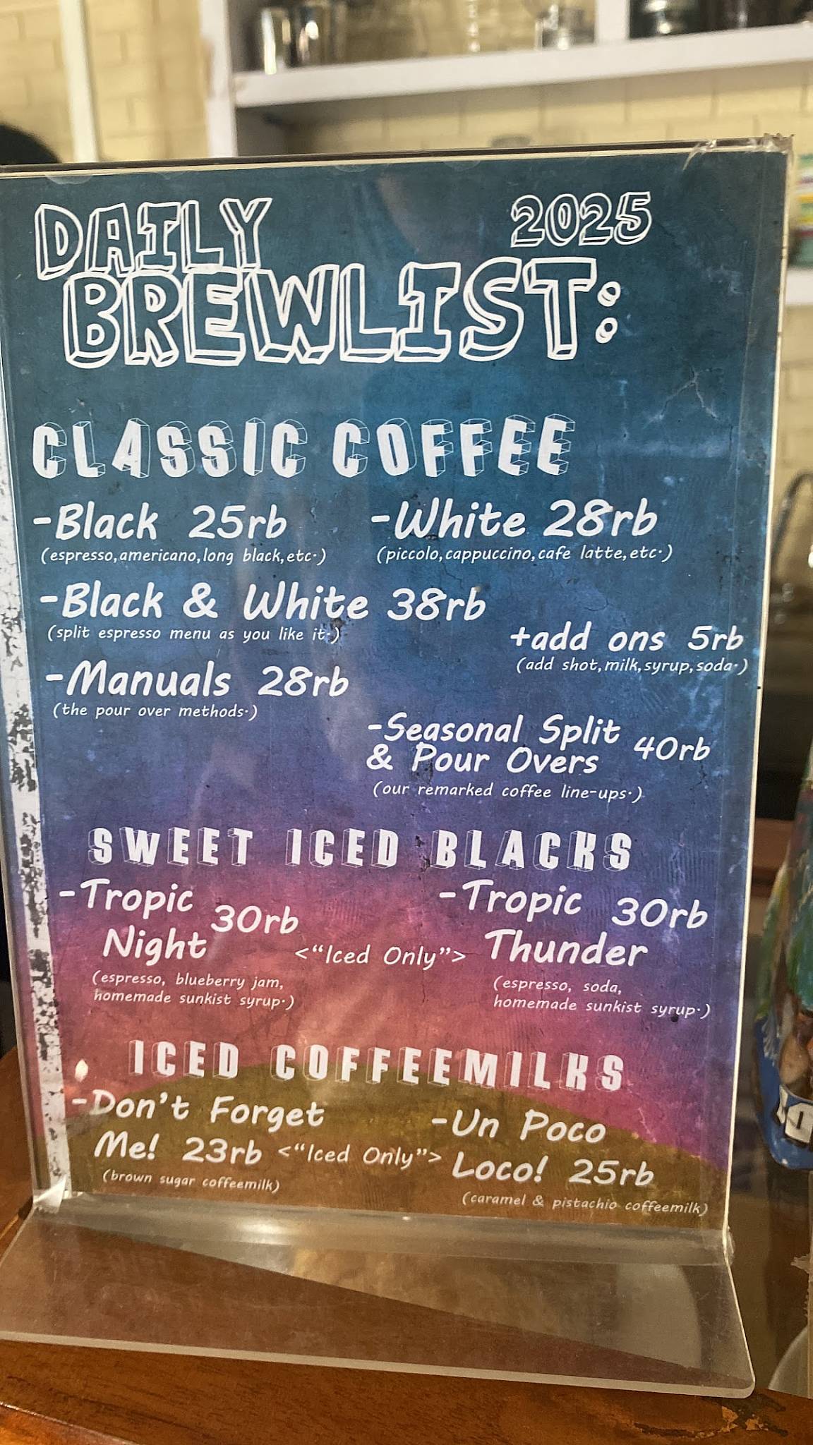 Menu at Coffeemason cafe, Semarang, Jl. Kusuma Wardani No.17