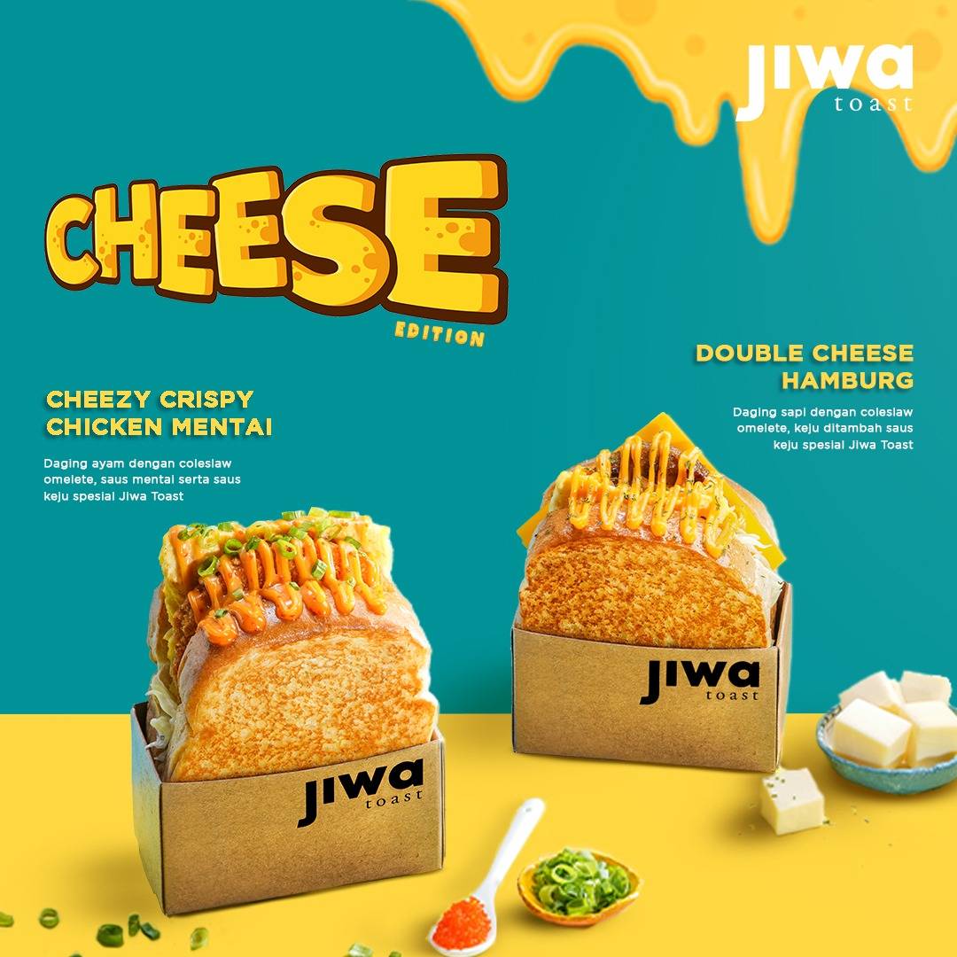 Menu at Jiwa Toast Citraland cafe, Surabaya