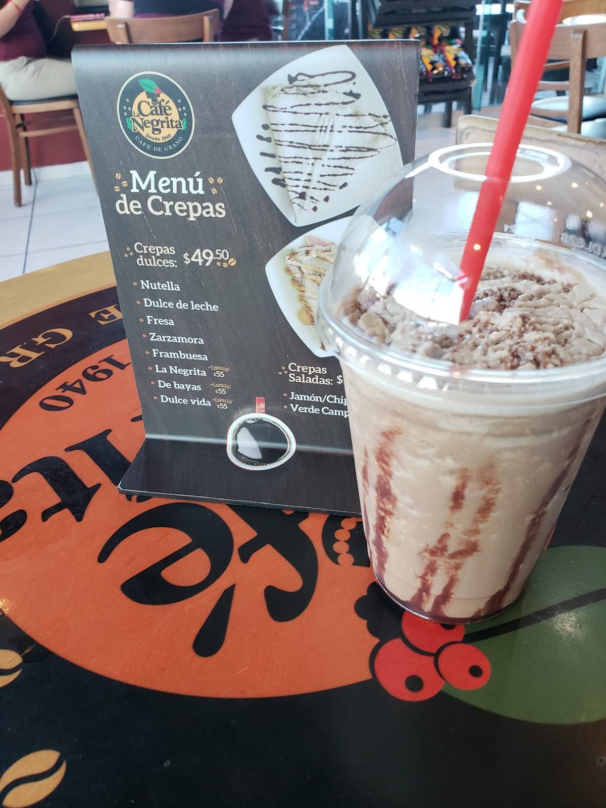 Menu at Café La Negrita - Benito Juarez, Mexicali, Blvd. Benito Juárez ...