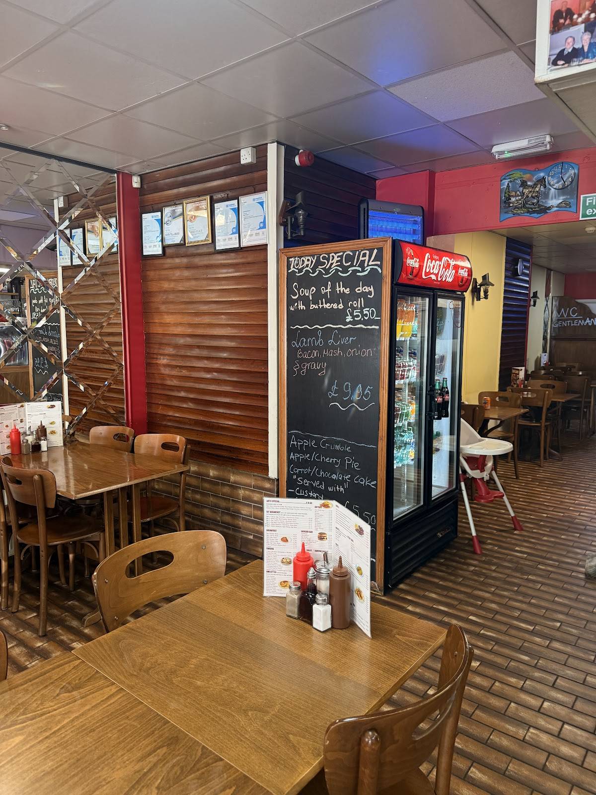 Menu at Cafe Latte., Dunstable