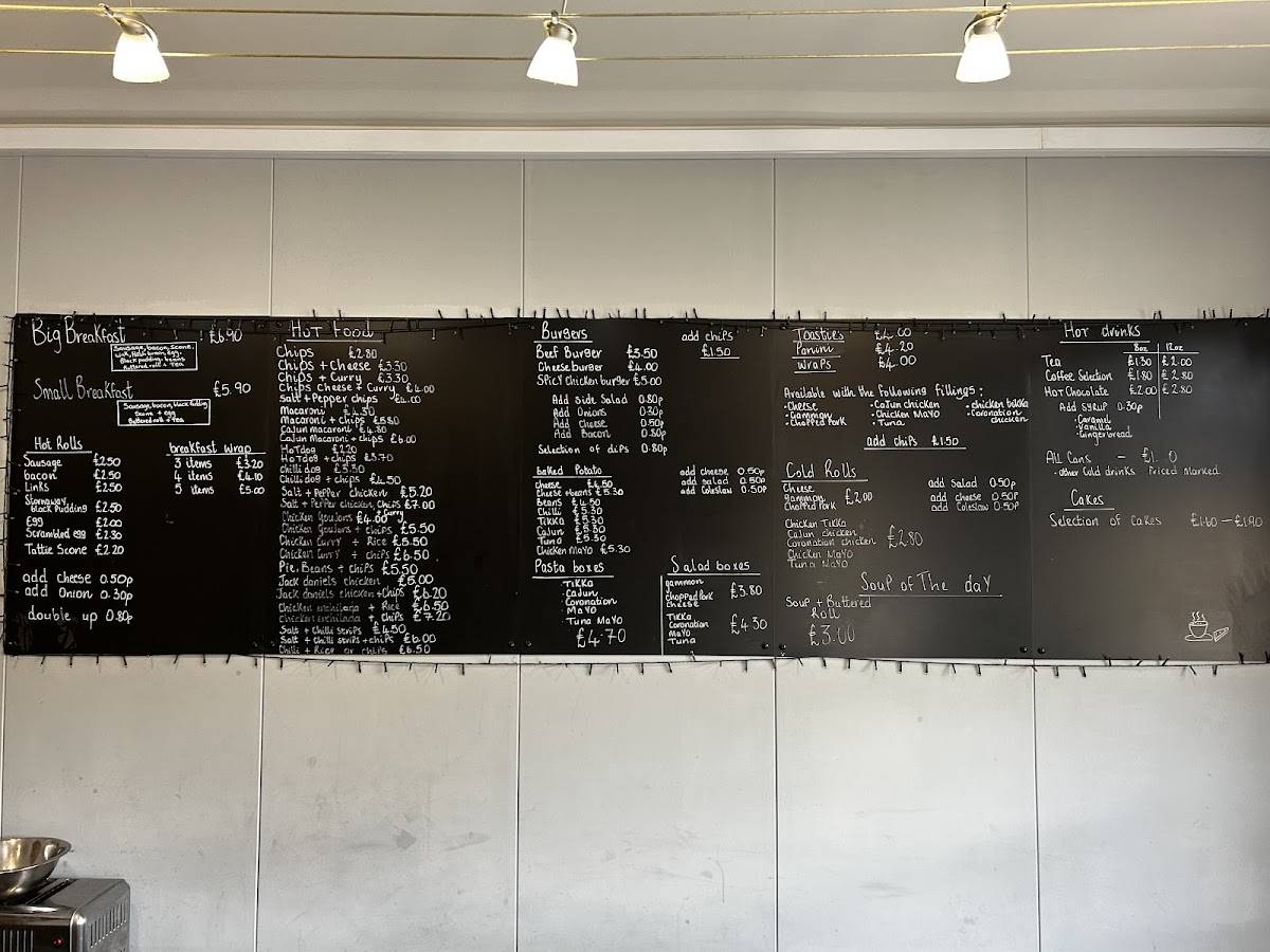 Menu at Café Racer Kitchen restaurant, Alexandria