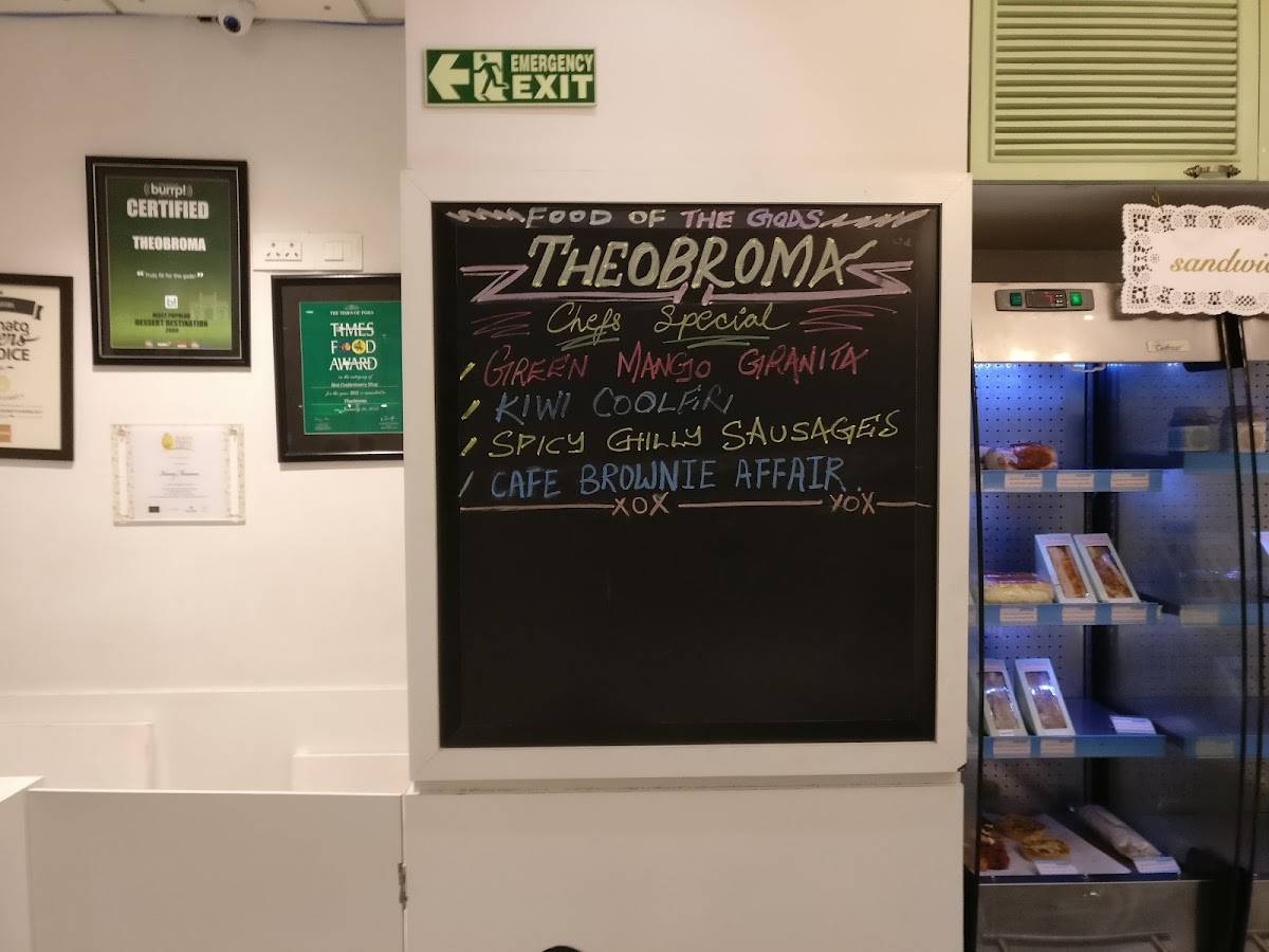 Menu at Theobroma Bakery and Cake Shop - Pali Hill, Mumbai, Mumbai ...