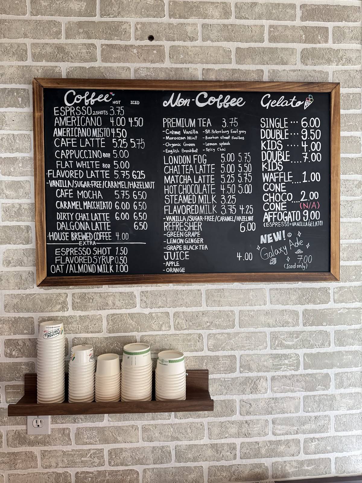 Menu at WOW Store - Cochrane cafe, Cochrane