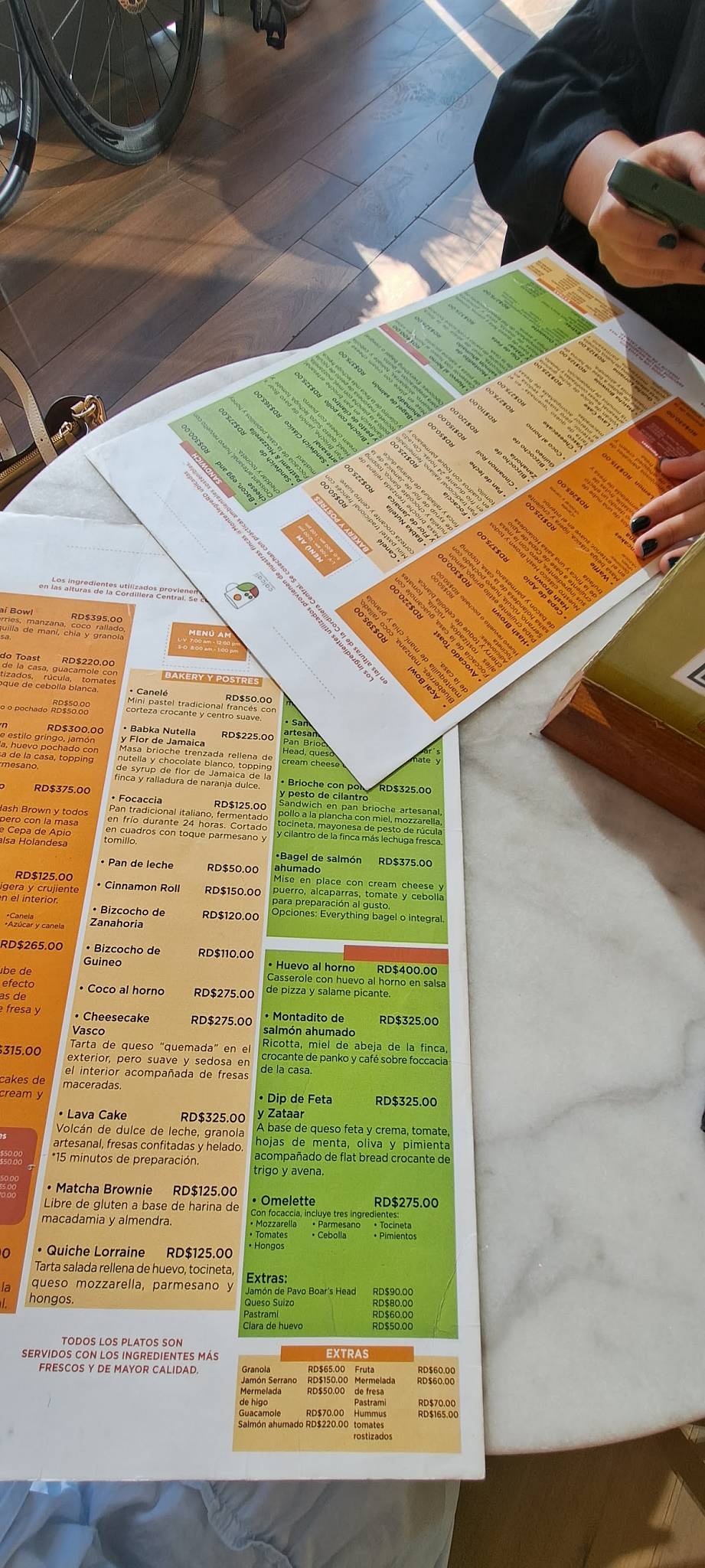 Carta del restaurante Calcalí Coffee - Villa Olga, Santiago De Los ...
