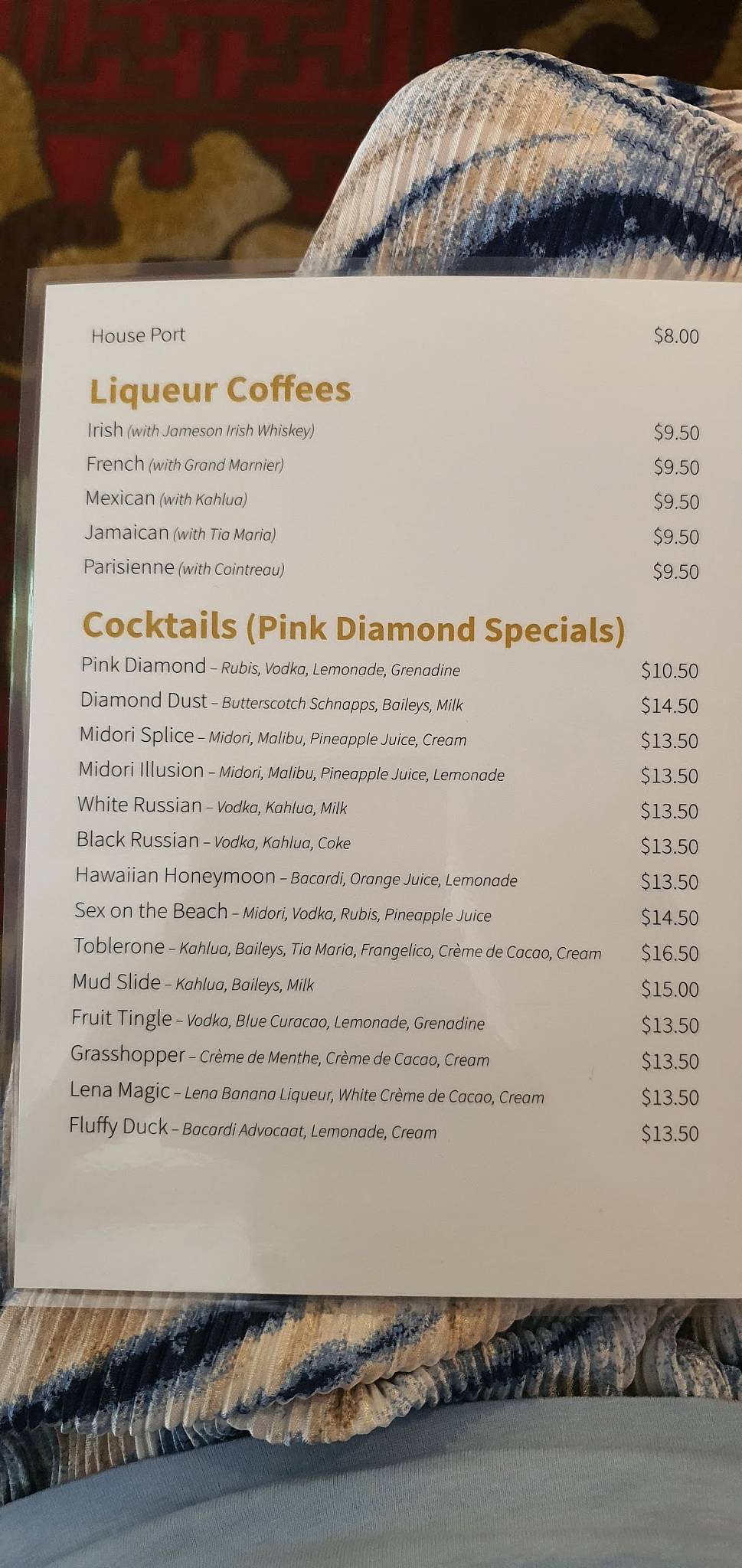 Menu at Pink Diamond Chinese Restaurant, Campbelltown, 4 Blaxland Rd