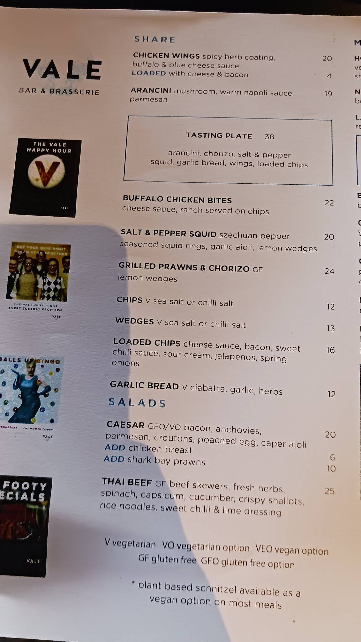 Menu at The Last Local Canning Vale pub & bar, Canning Vale