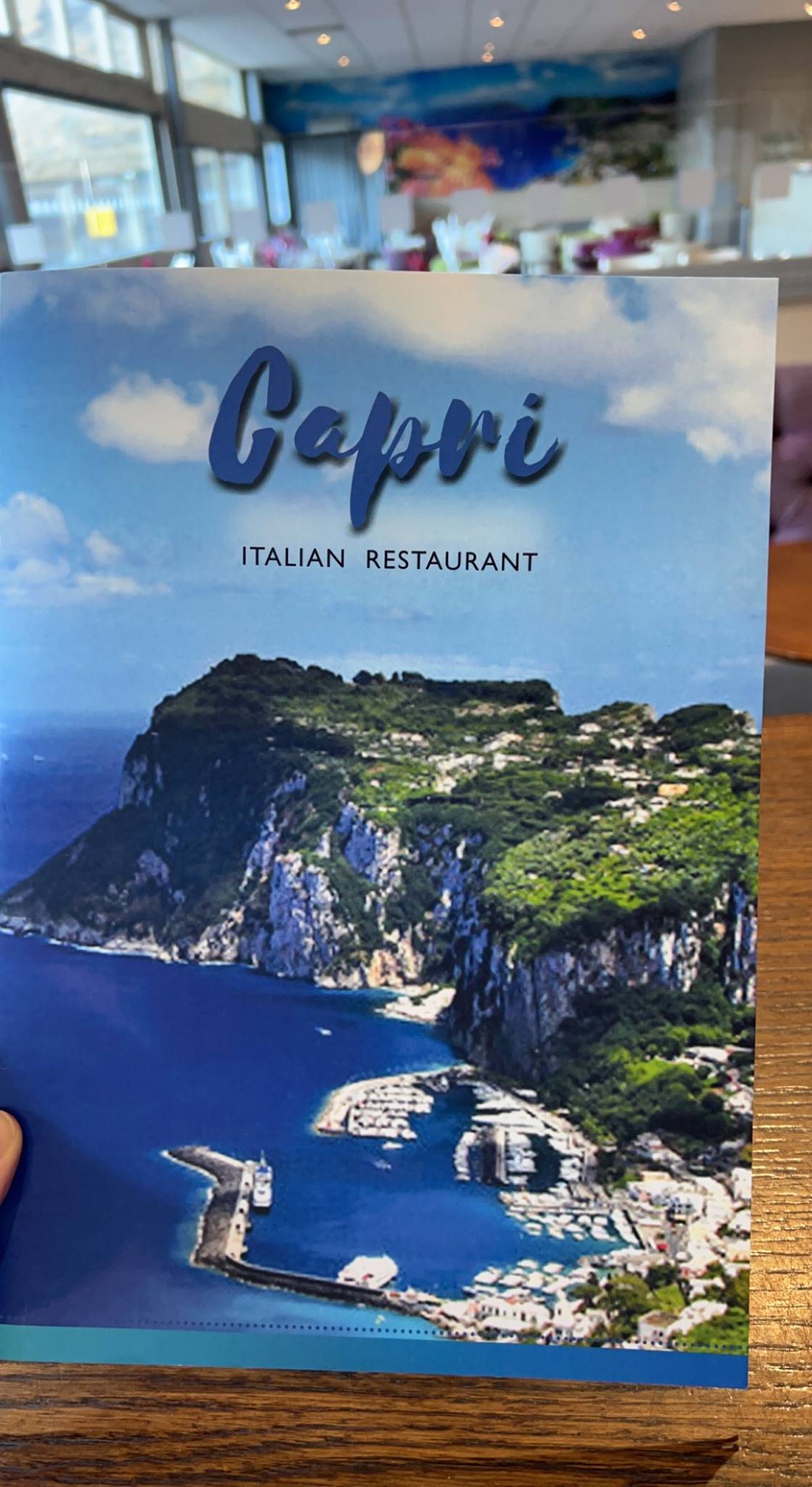 Carta del restaurante CAPRI, Ciudad López Mateos