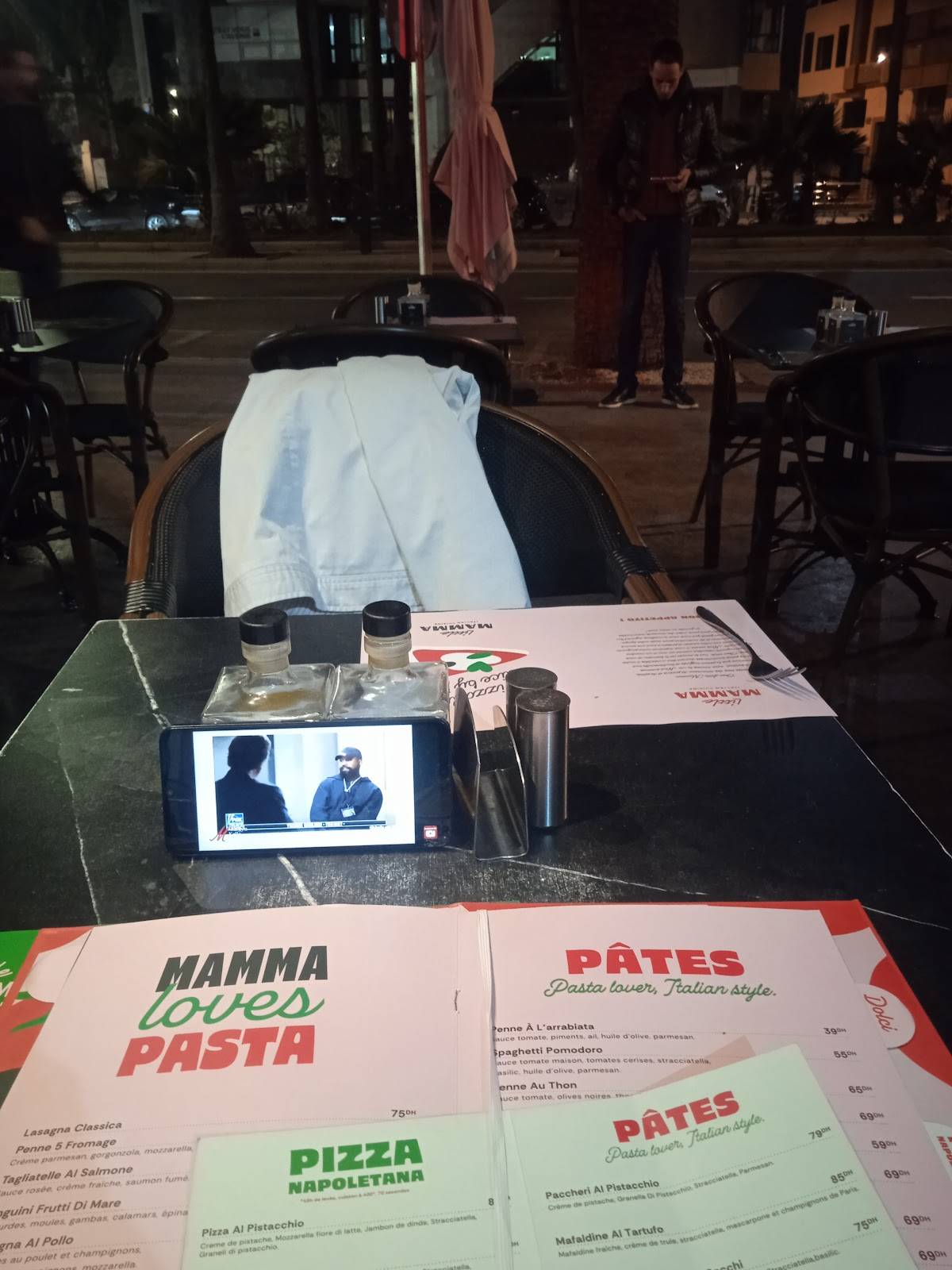 Menu au Little Mamma Moulay Youssef restaurant, Casablanca