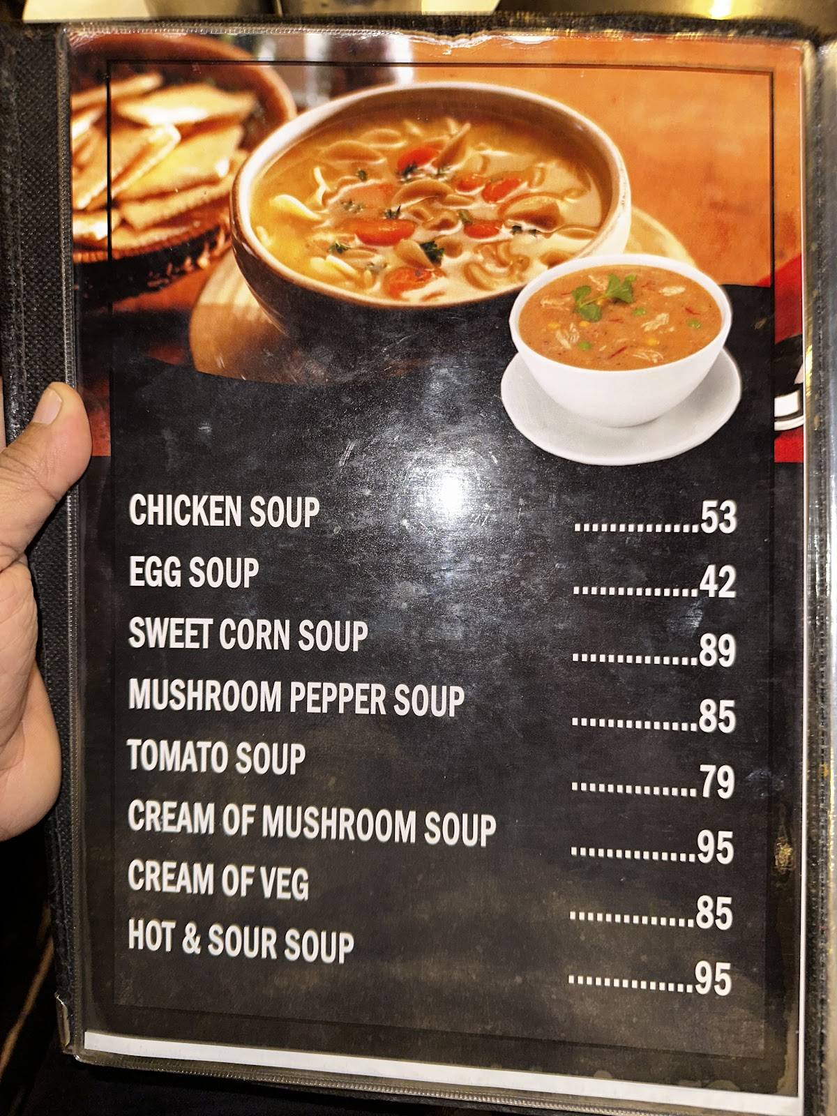 Menu at Charcoal Fast Food, Chennai